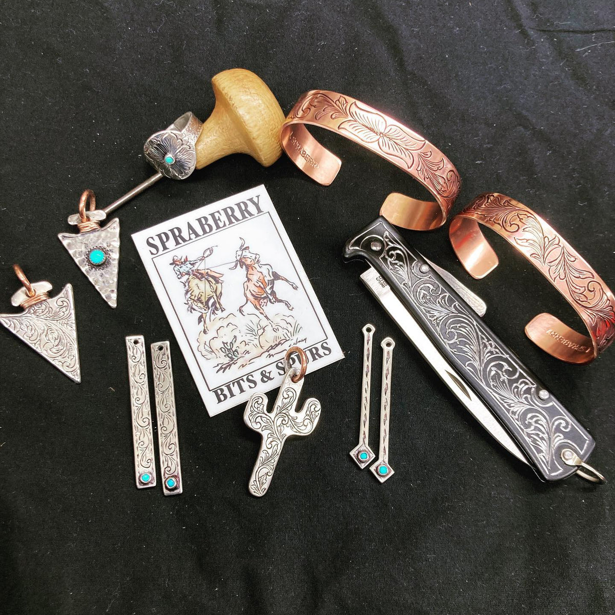 Spotlight on Luke Spraberry: Master Handmade Bit and Spur Maker — Teskeys