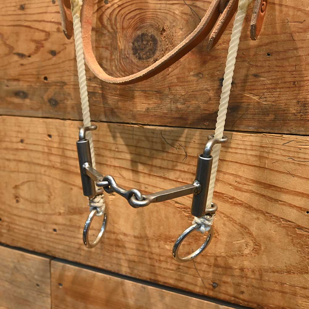 Cow Horse Supply - Headstall Rig - 3 piece Dogbone - Gag CHS206 - Teskeys