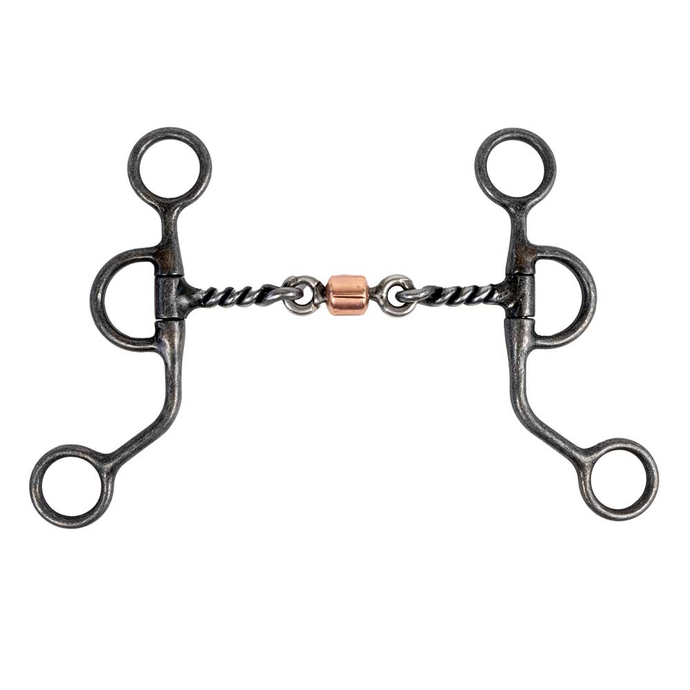 Aged Steel Twist Dogbone Trainer - Teskeys