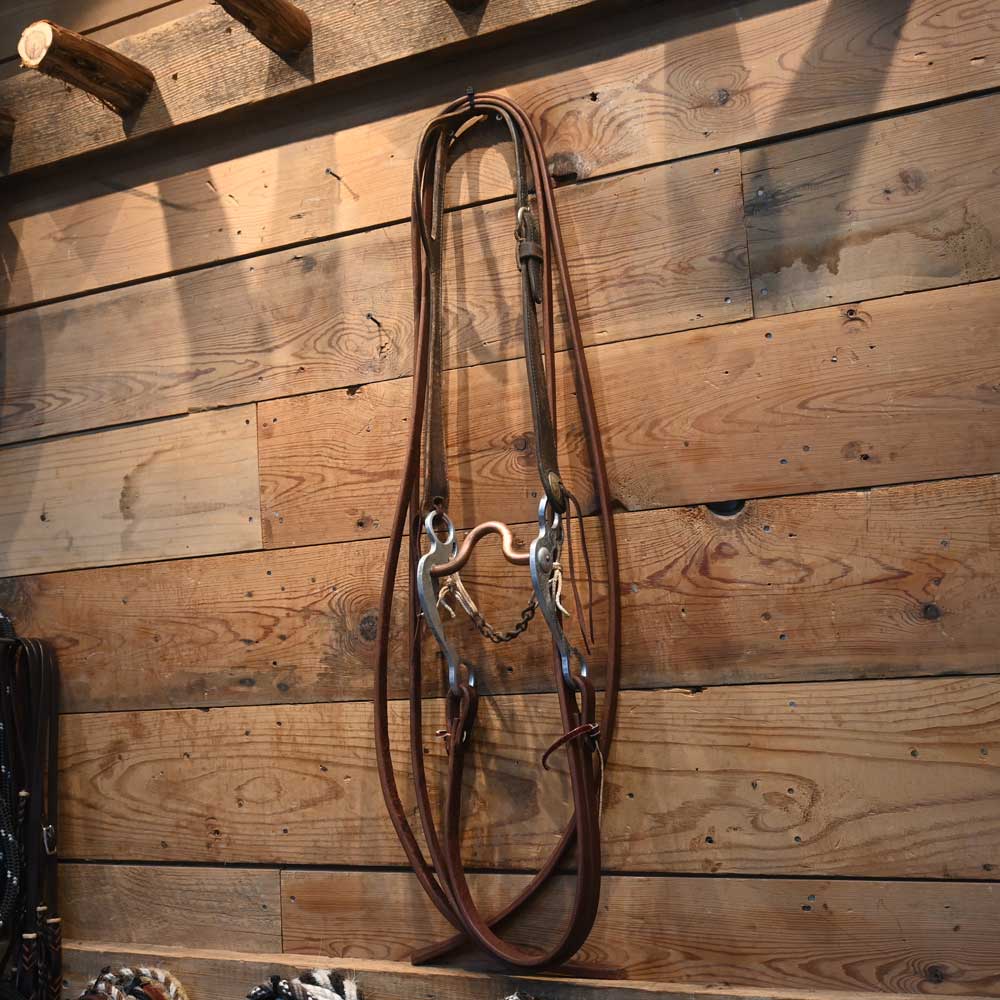 Copper Port Bit Bridle Rig - Teskeys