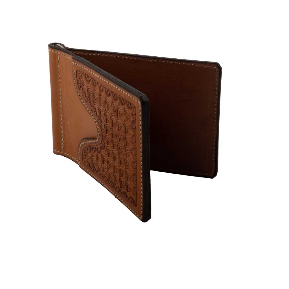 Bob Scott Flower Waffle Wallet - Teskeys