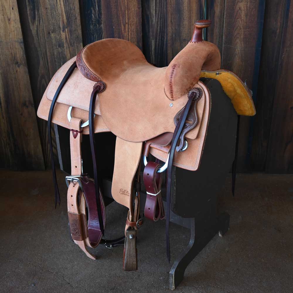 16" JEFF SMITH BUSTER WELCH RANCH CUTTER SADDLE - Teskeys