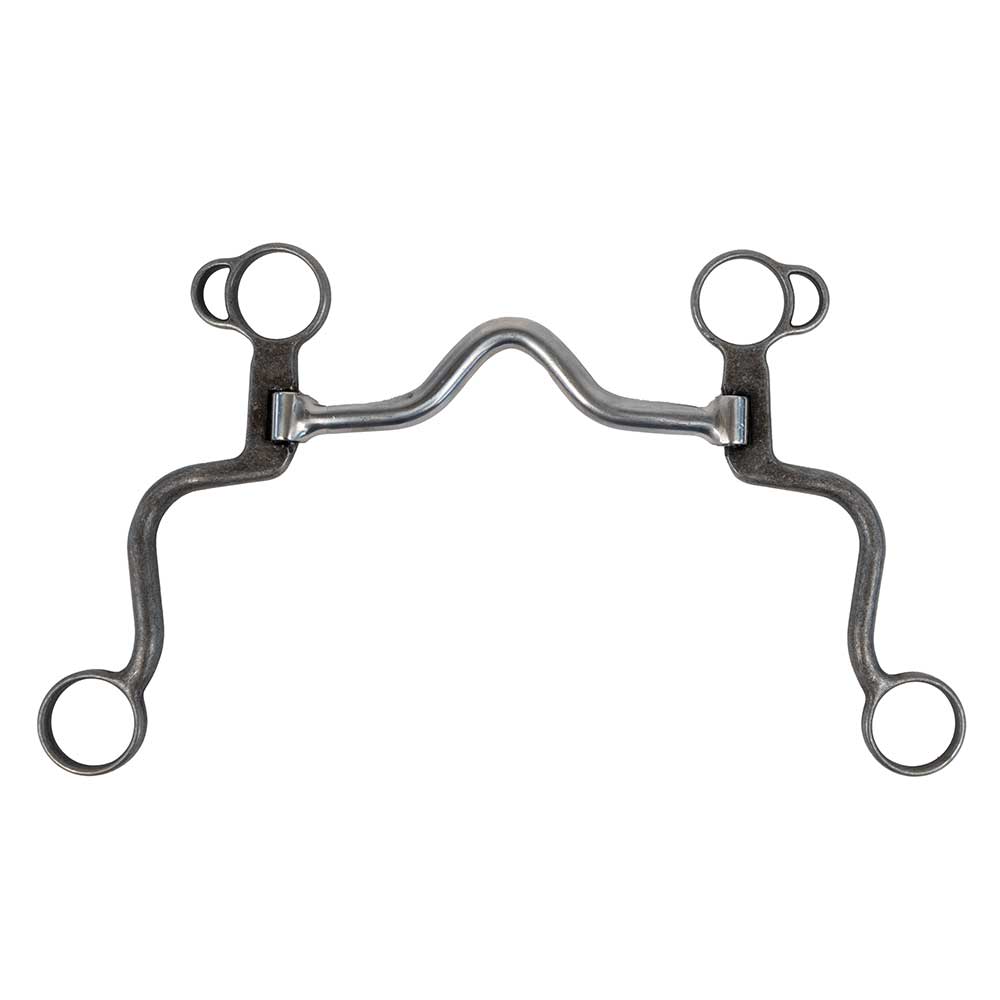 Aged Iron Small Shank Medium Port Bit - Teskeys