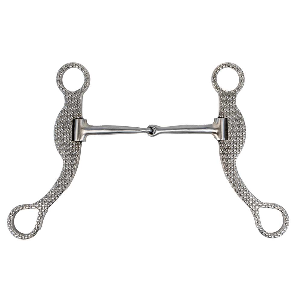 Brushed ST Snaffle Bit - Teskeys