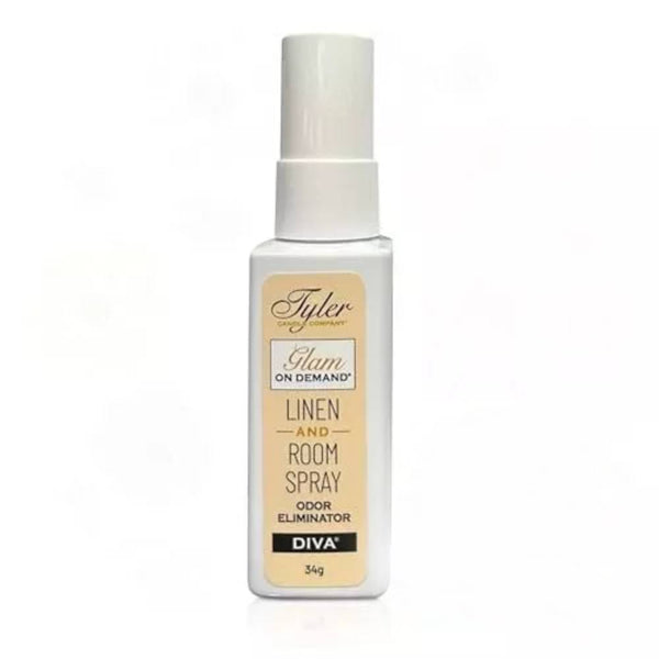 Tyler Candle Co. Glam On Demand 34g Linen & Room Spray - Diva - Teskeys