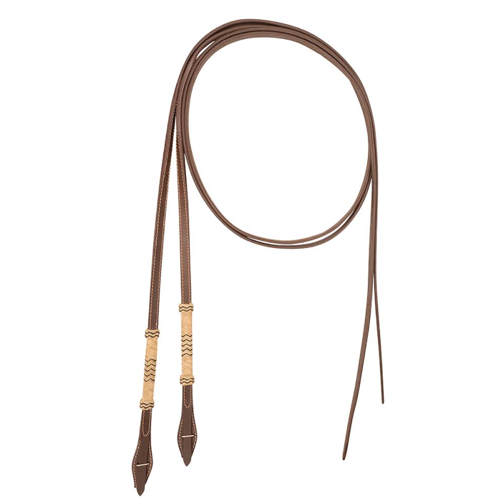 Cashel Rawhide Braided Split Reins - Teskeys