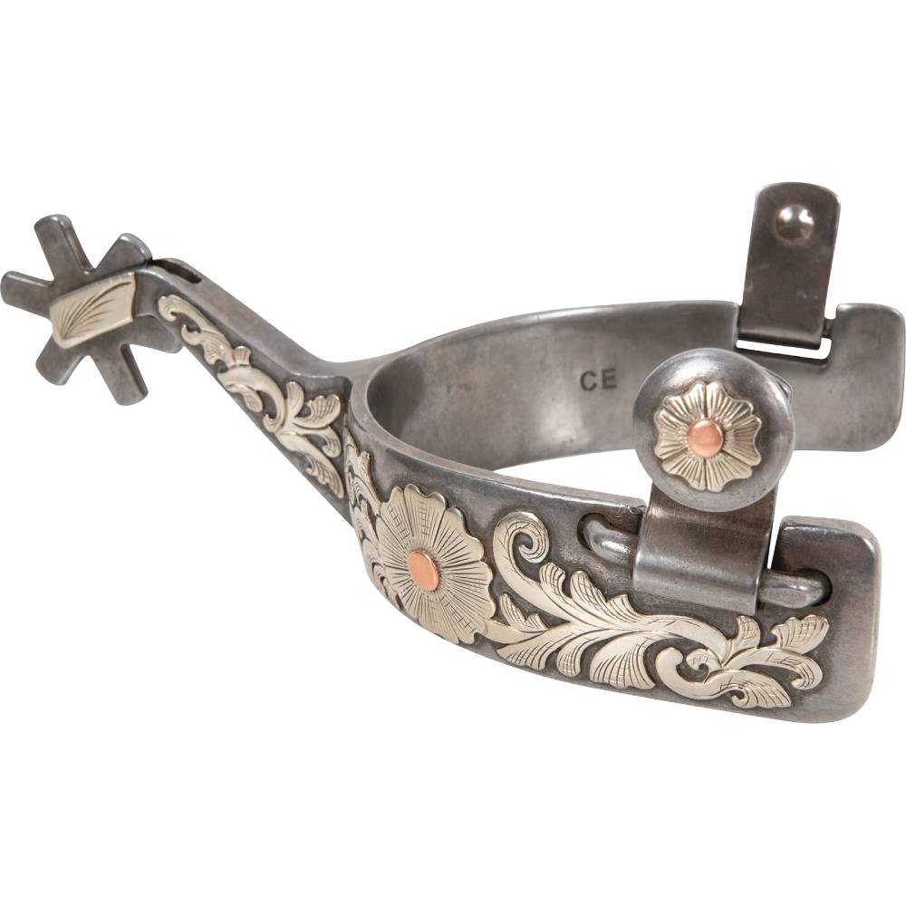 Classic Equine Performance Series Floral Spurs - Teskeys