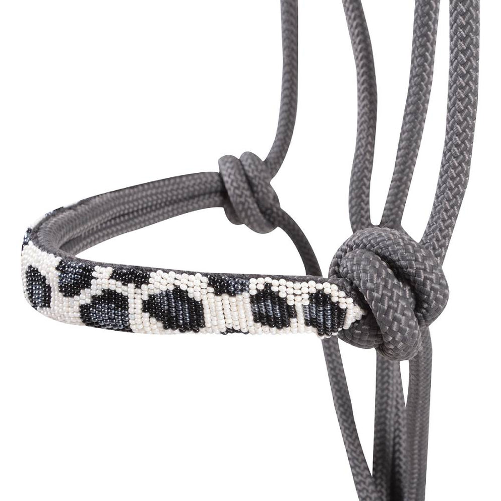Cashel Beaded Rope Halter with Lead — Teskeys