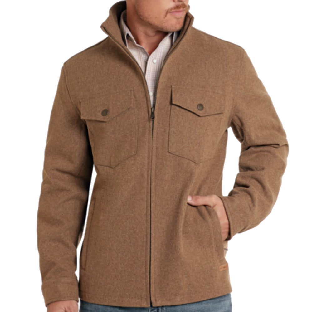 Powder River Men's Heather Wool Coat - Teskeys
