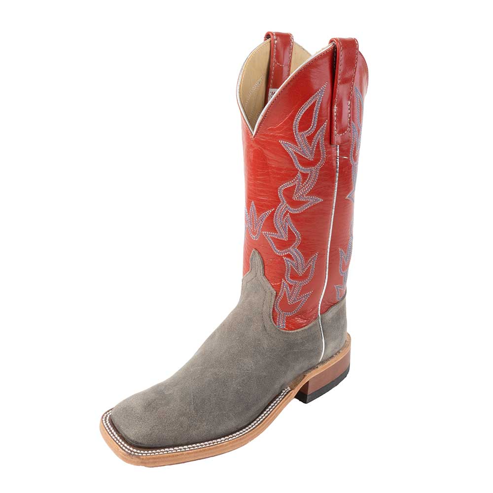 Anderson Bean Women's Stone Waxy Kudu Boot - Teskey's Exclusive - Teskeys