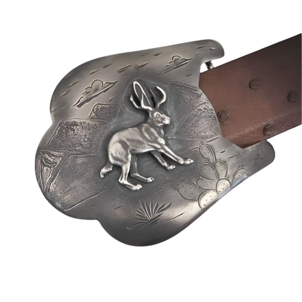 Comstock Heritage Ranchero Jackalope Buckle - Teskeys