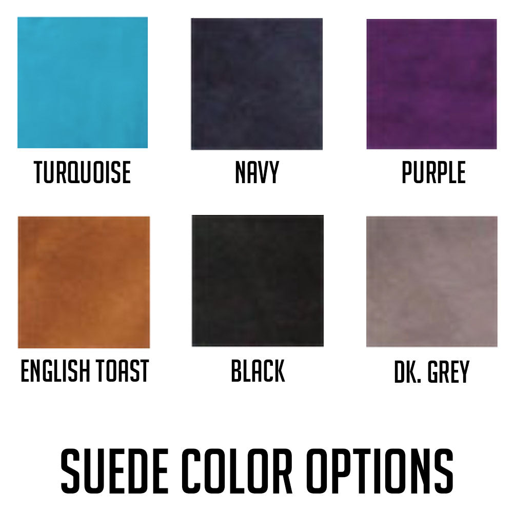 SaddleRight Western Pad - Suede All Around - Teskeys