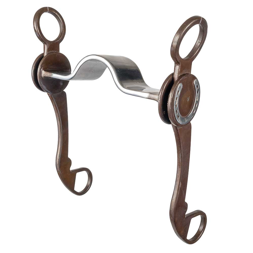 Cowboy Tack Horseman 6-3/4" Shank Bit - Teskeys