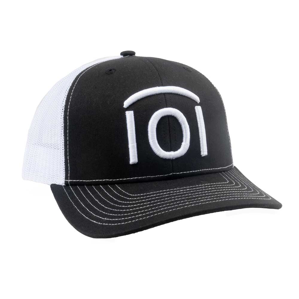 101 Ranch Logo Cap - Black/White - Teskeys