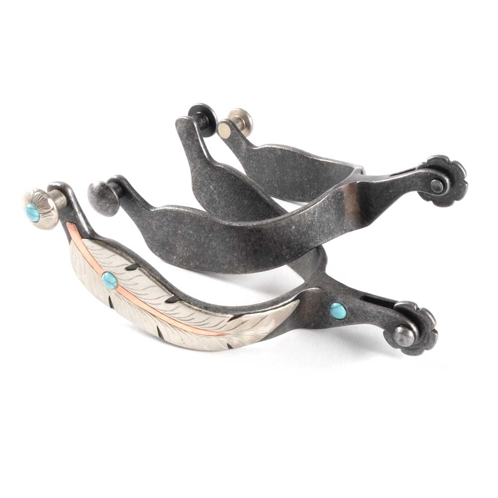 Metalab Feather Collection Medium Cup Spurs — Teskeys