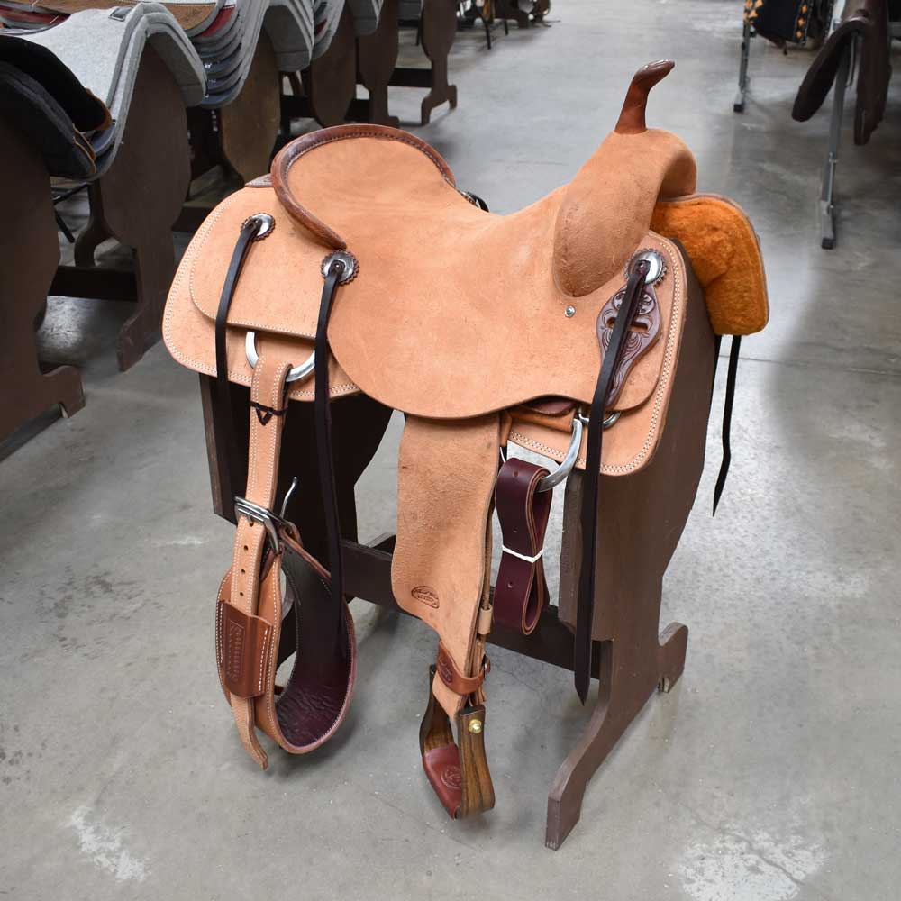 16.5" TRENT WARD CUTTING SADDLE — Teskeys