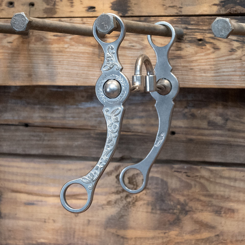 Josh Ownbey Cowboy Line Silver Mounted Twisted Correction Bit C401 ...