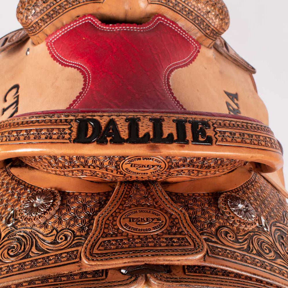 Teskey's Trophy Roping Saddle #30 — Teskeys