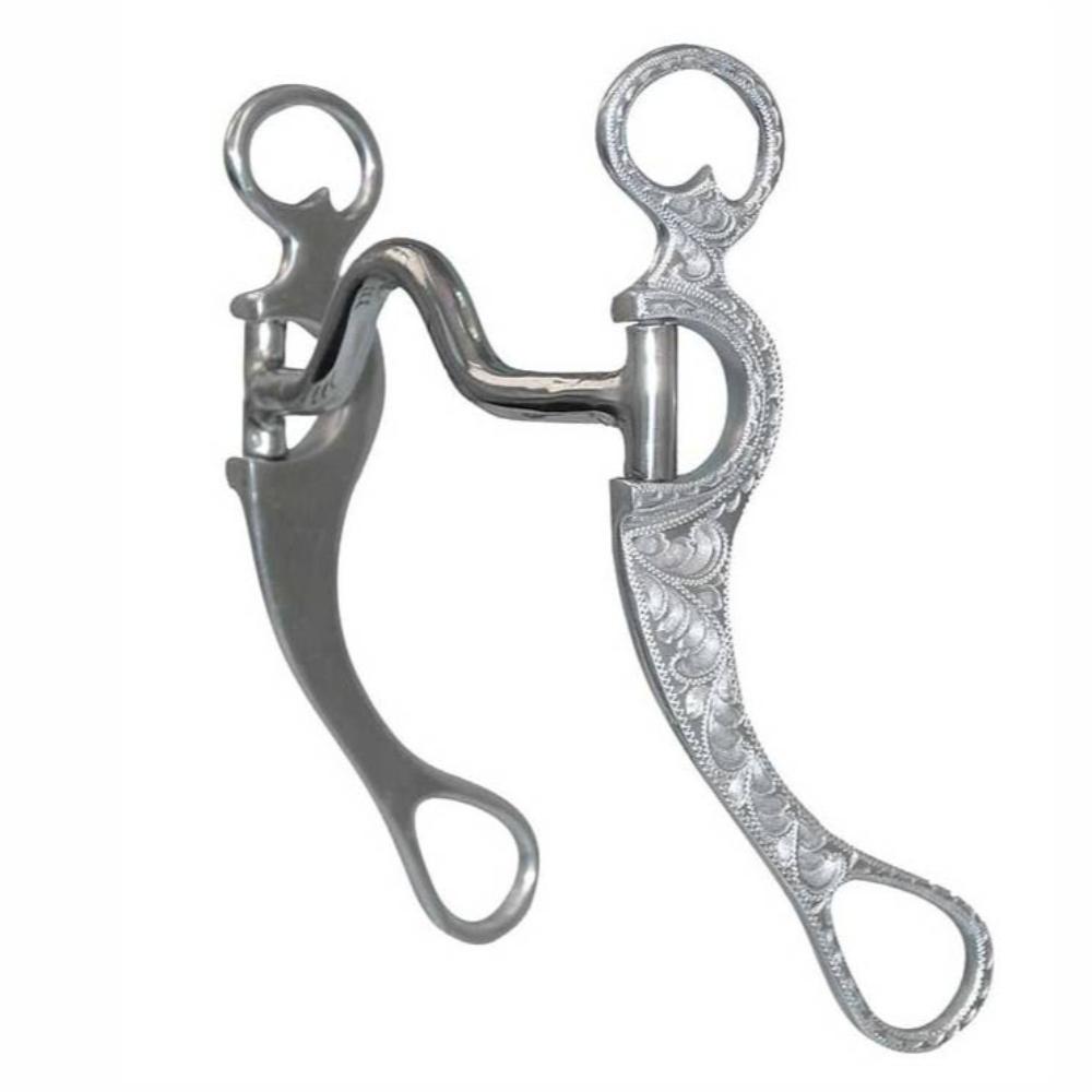 FG Light Weight Aluminum Engraved Medium Port Bit - Teskeys