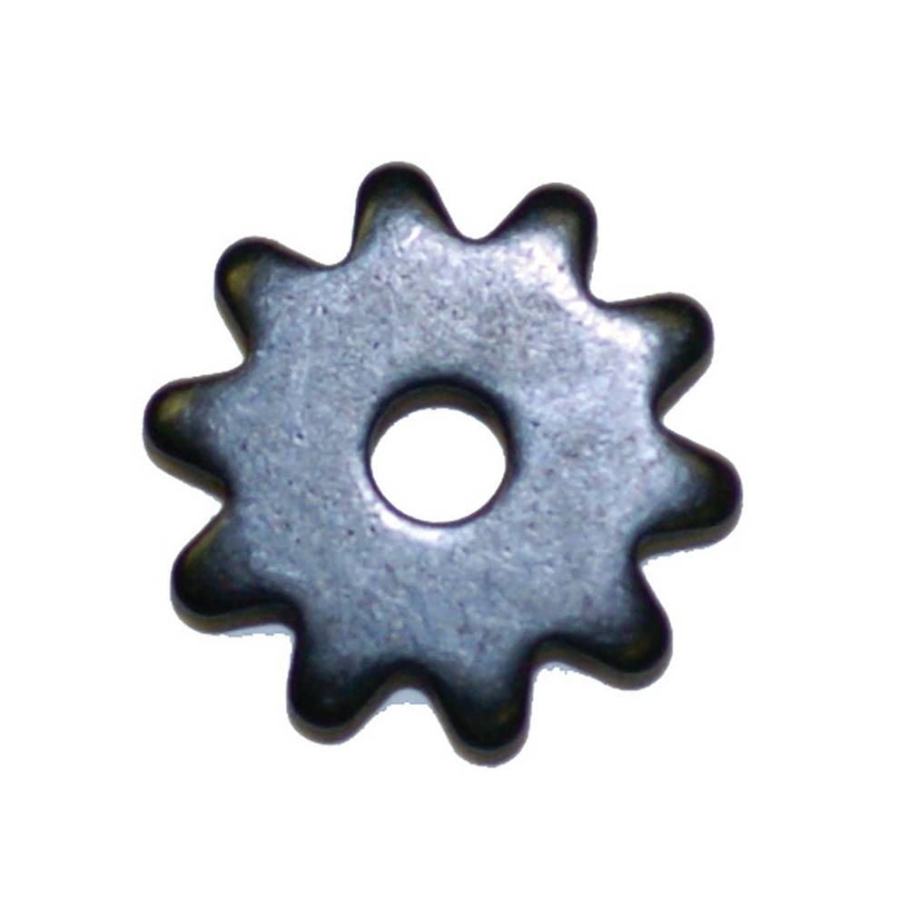 Black Satin 10 Point Rowel - Teskeys