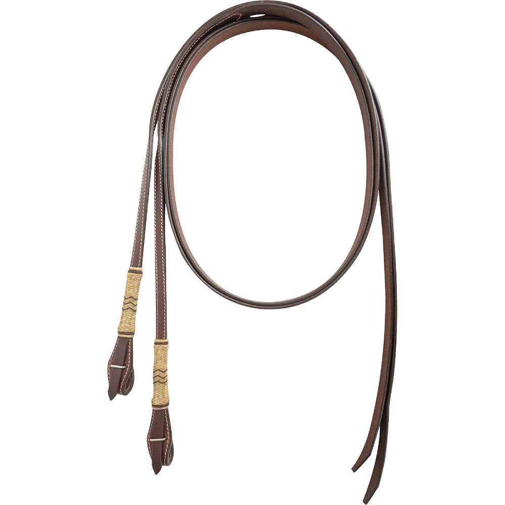 Cashel Rawhide Braided Split Reins - Teskeys
