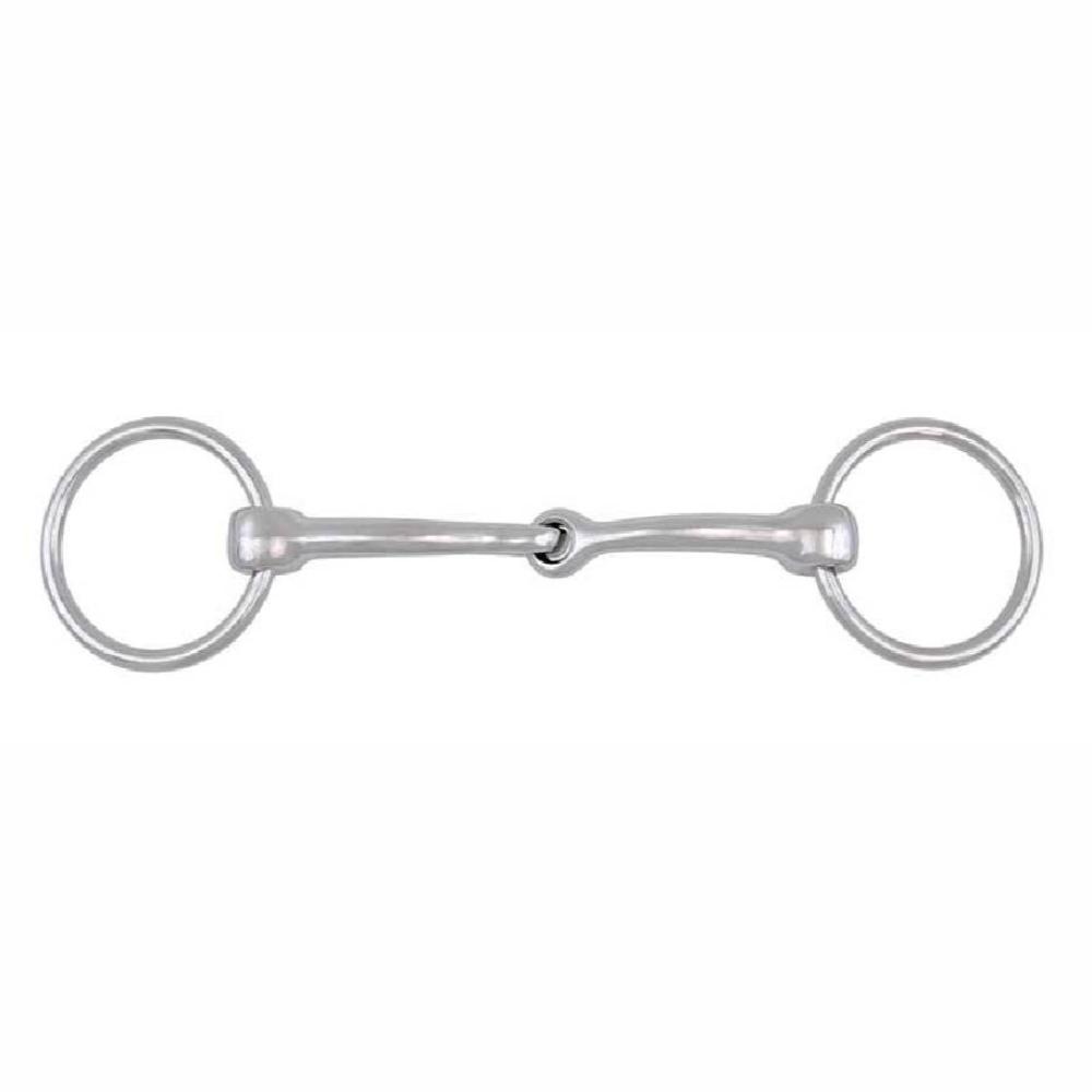 Metalab Loose Ring Smooth Snaffle Bit - Teskeys