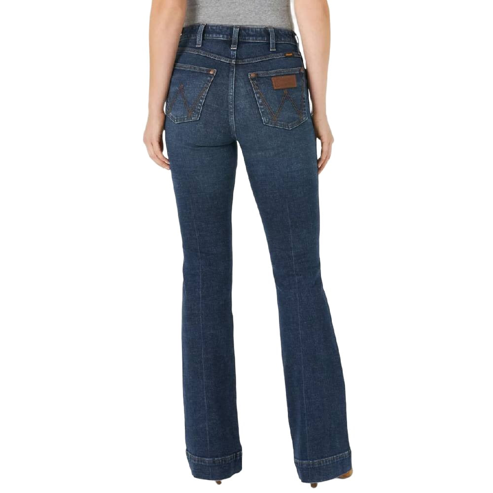Wrangler Women's Retro High Rise Trouser Jean - Teskeys
