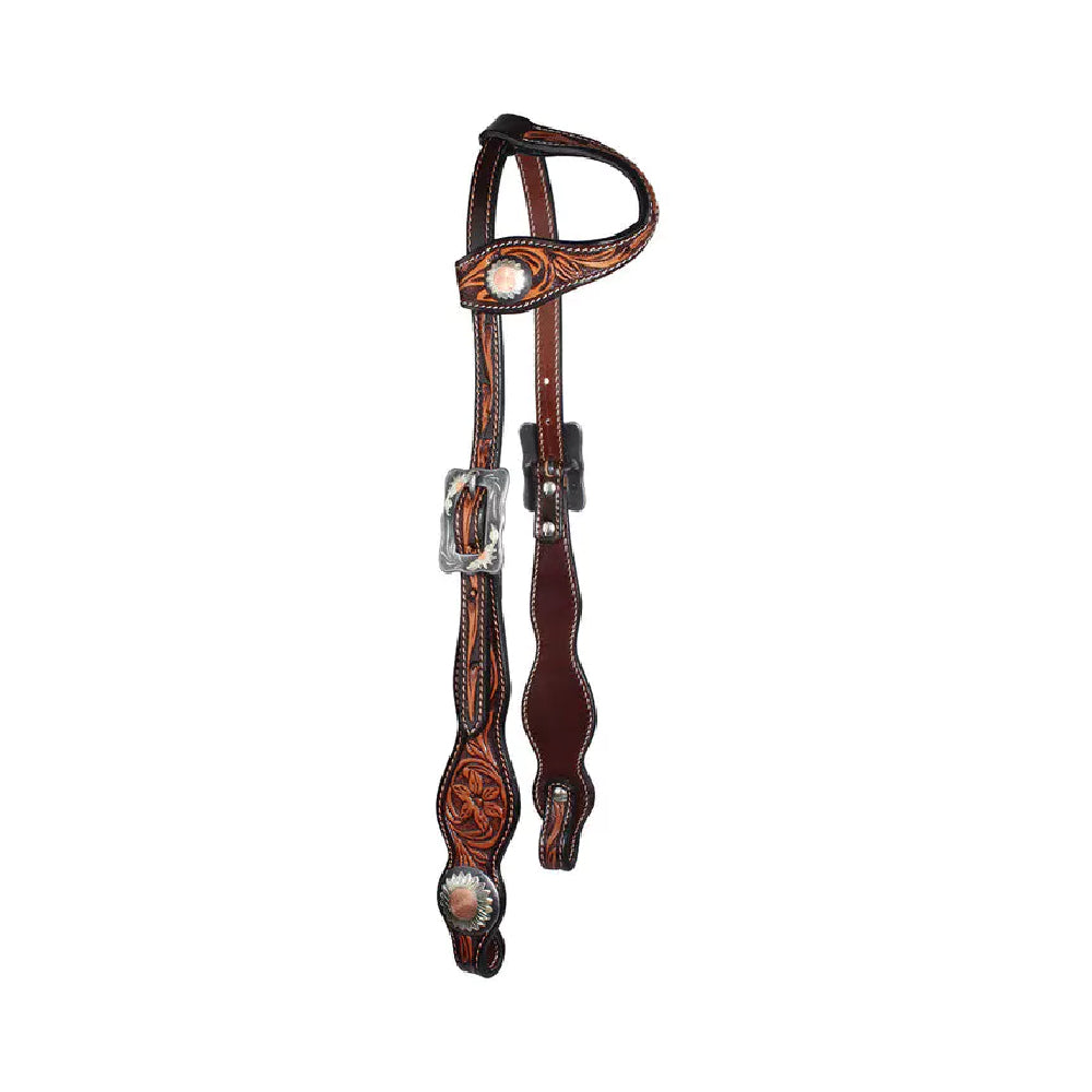 Professional's Choice One Ear Jasmine Headstall - Teskeys