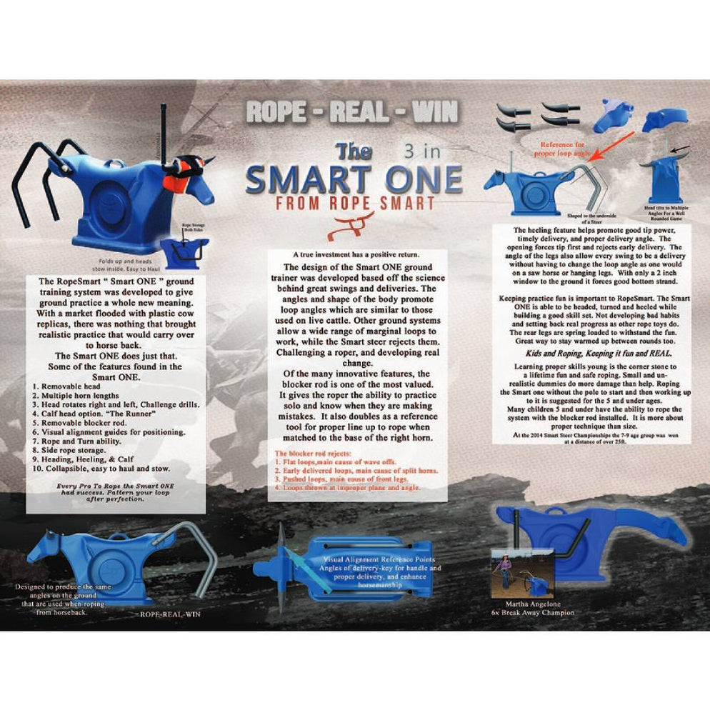 Rope Smart "Smart One" Steer Roping Dummy — Teskeys