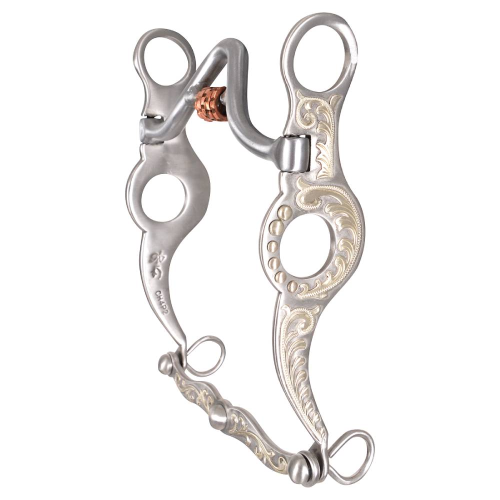 Classic Equine Cowhorse Collection 1-3/4" Slope Port Bit - Teskeys