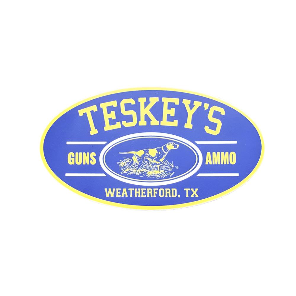 Teskey's G&A Pointer Oval Vinyl Sticker — Teskeys