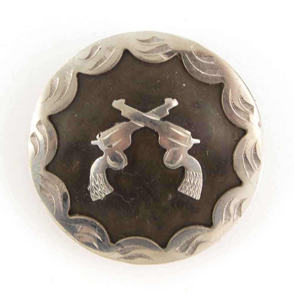 Antique Pistol Concho — Teskeys