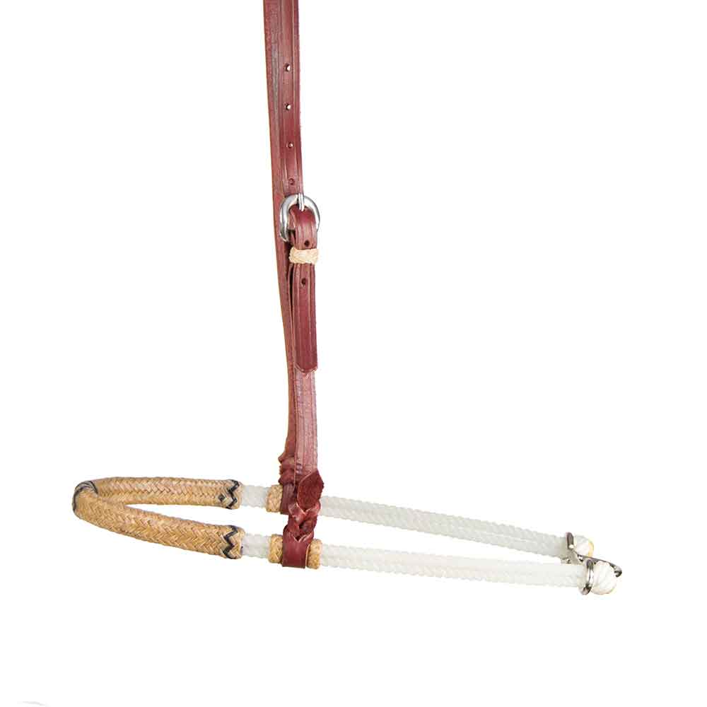 Teskey's Flat Rawhide Noseband - Teskeys