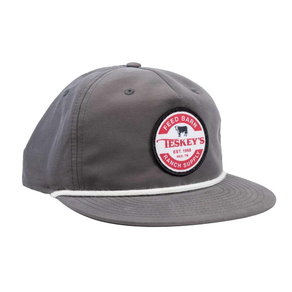 Teskey's Feed Barn Cap - Charcoal - Teskeys